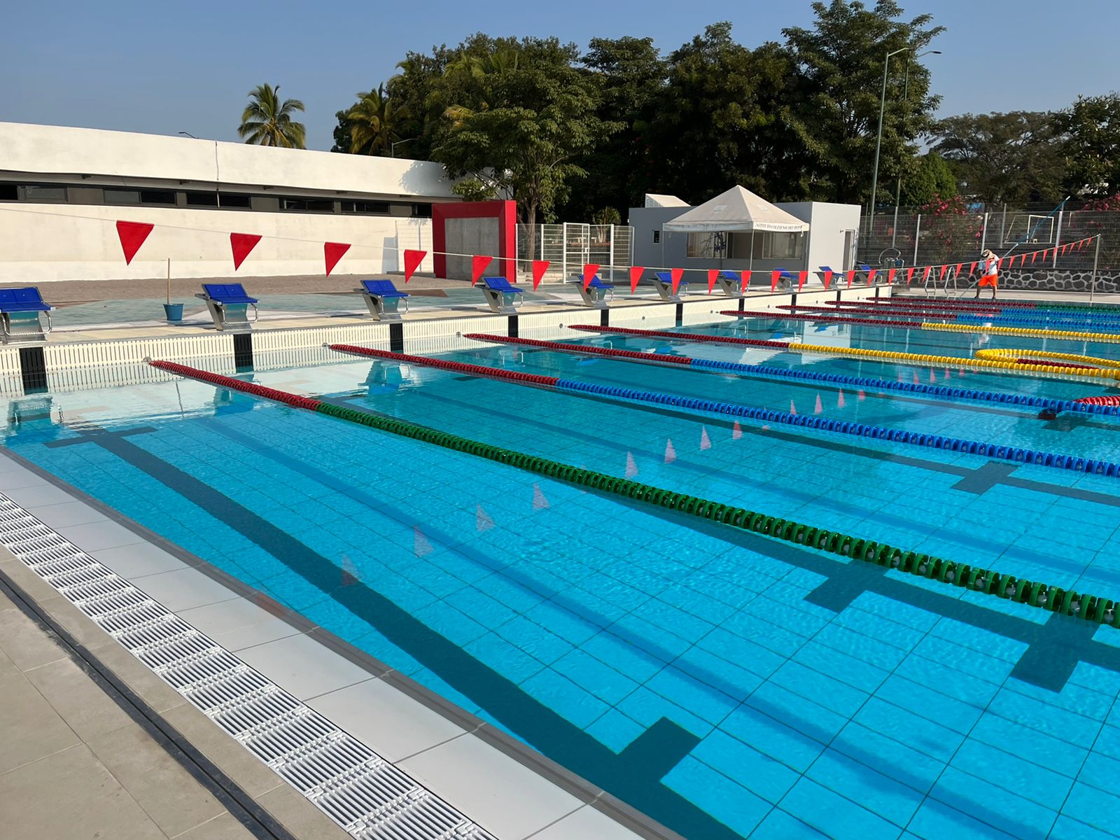 Unidad Deportiva Morelos - Olympic Pool Movable Bulkhead | Fluidra